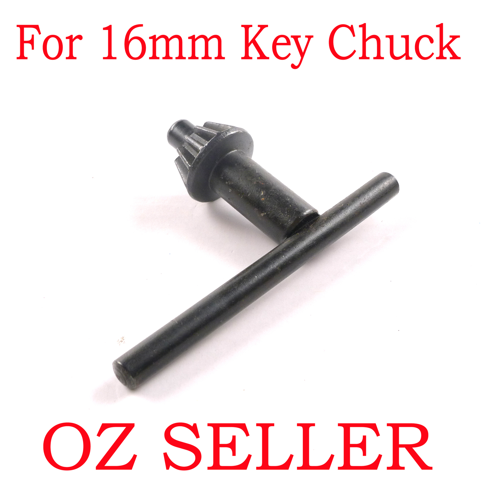 Full METAL KEY for 16mm Drill press Chuck Hitachi Bosch Ryobi Makita ...