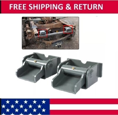 2X Dump Truck Trailer Dump Body Hinges Heavy Duty Steel Weld on Powder ...