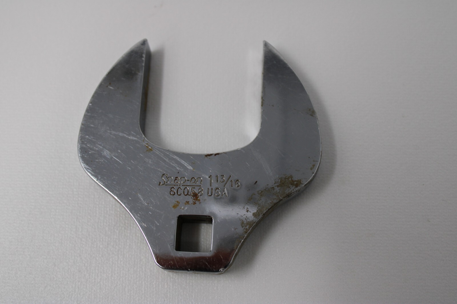 Snap-On SC058 Open End Crows Foot 1-13/16" Wrench With 1/2" Drive ...