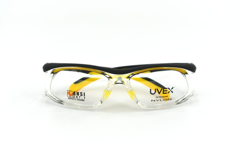 Saftey glasses Honeywell Uvex SW06 Titmus Eyewear, Clear,Black Yellow ...