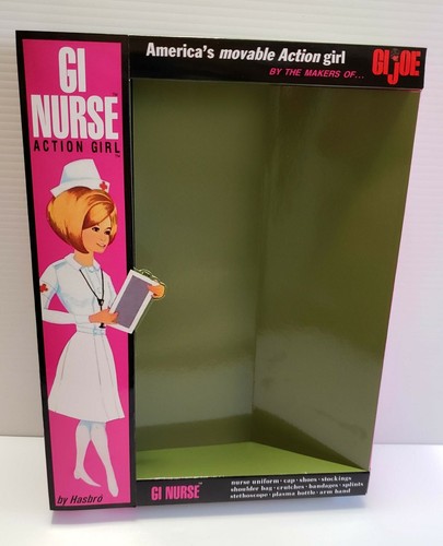 GI Joe Nurse empty window box 1967 type unassembled | eBay