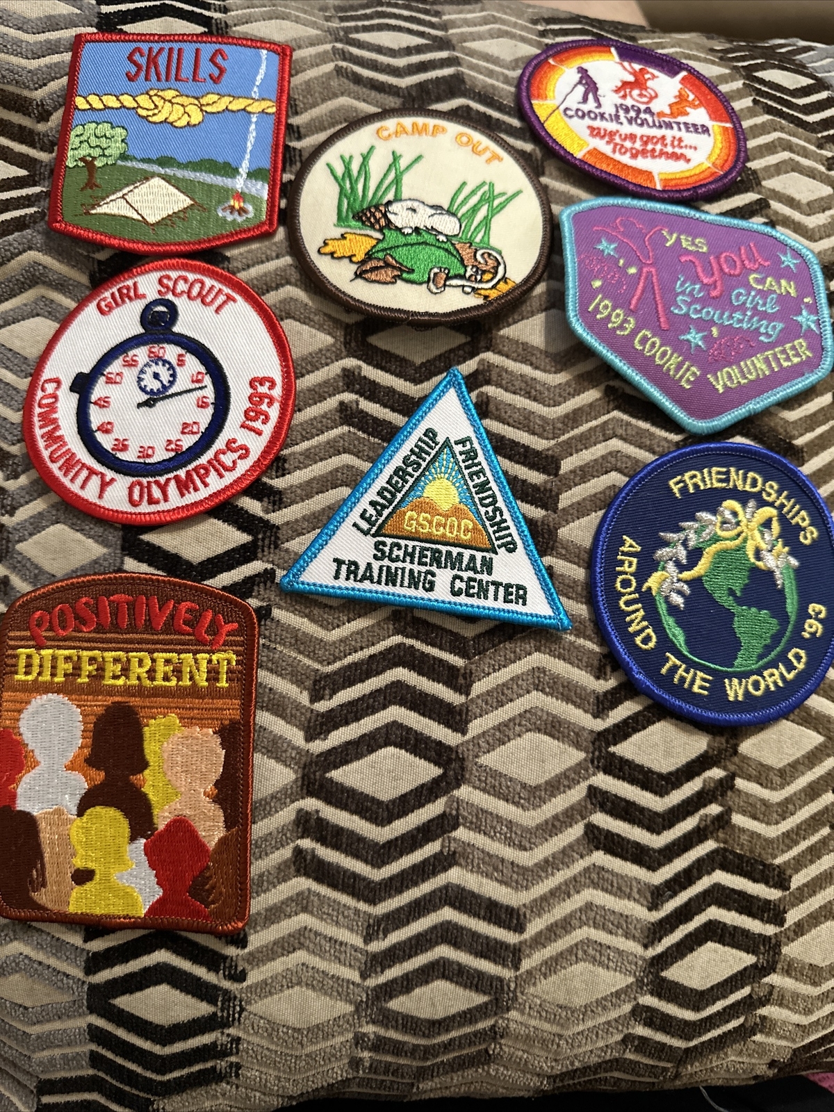Vintage Girl Scout Patches Lot Of 8 | eBay