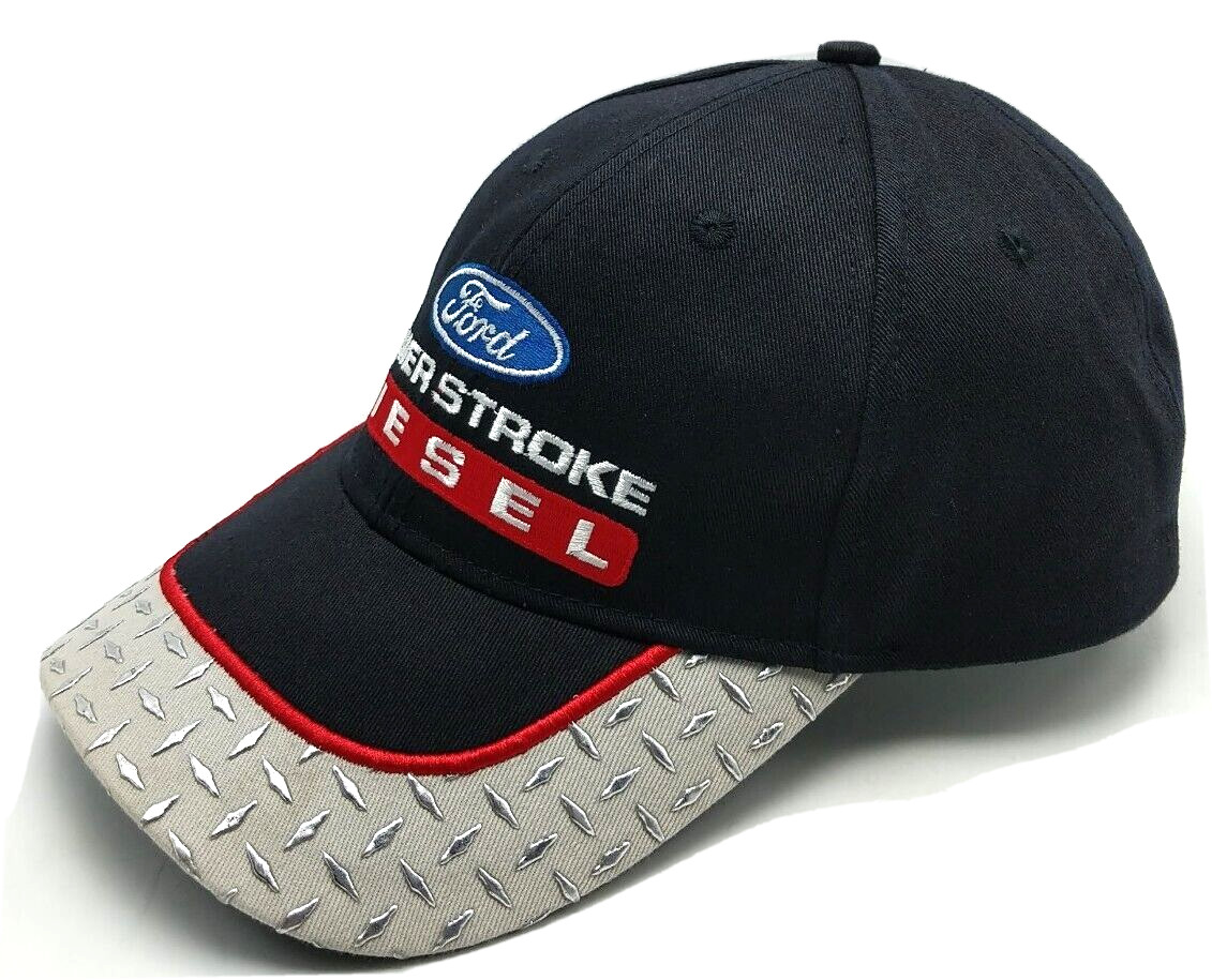 FORD hat Power Stroke Diesel black adjustable cap 100… - Gem