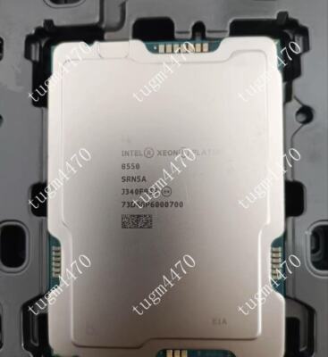Intel Xeon Platinum 8558 CPU processor SRN5A 48Cores 2.1GHz LGA4677 ...