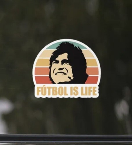 DANNY ROJAS FOOTBALL IS LIFE TED LASSO DECAL STICKER CAR SUV WORLD CUP ...