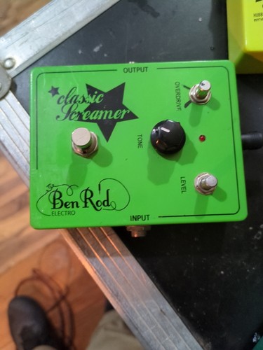 BEN ROD ELECTRO CLASSIC SCREAMER “TUBE SCREAMER” TS808 STYLE OVERDRIVE ...