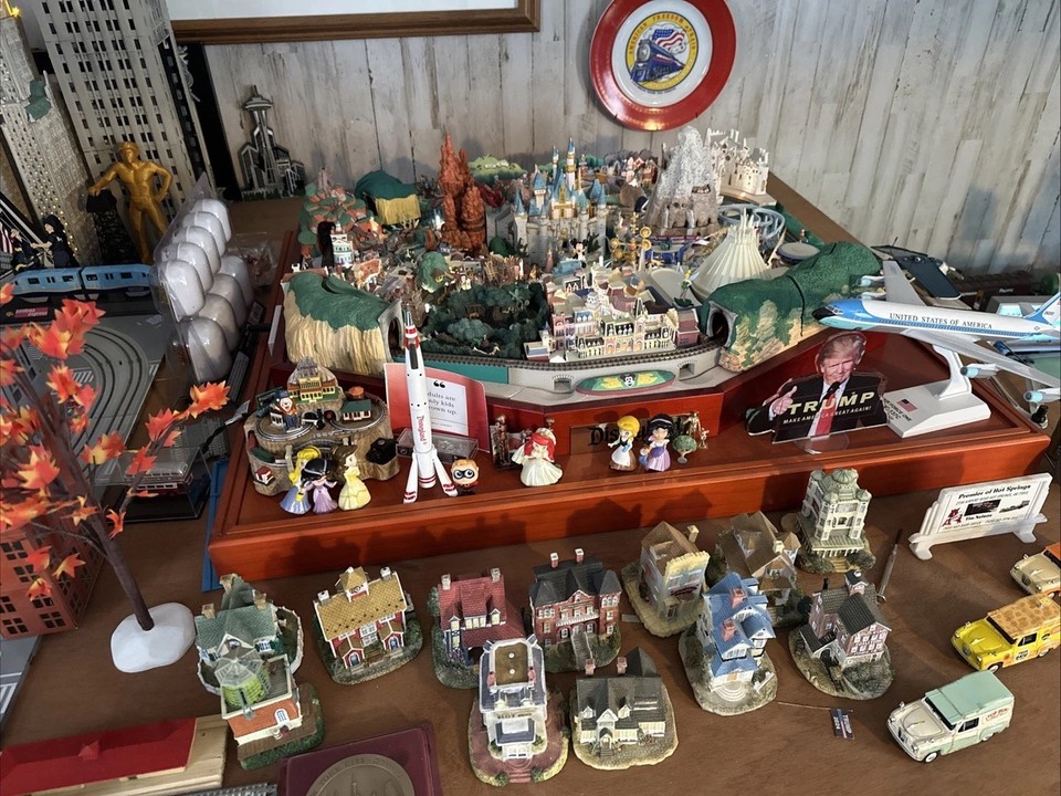 Train Layout & Toy Collection Including Lionel, LGB, McCoy, Menards ...