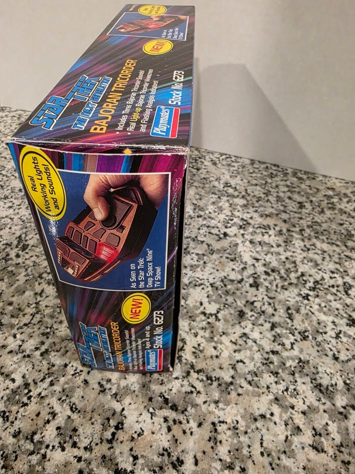 Bajoran Tricorder 1995 STAR TREK Next Generation MIB NEW Open Box | eBay