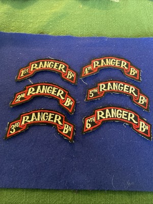 Original Post-WWII US Army Ranger Patch Collector Copy Lot (6) | eBay