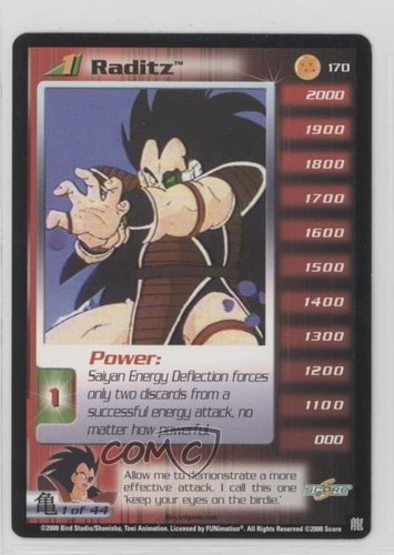 2000 Dragon Ball Z TCG: Saiyan Saga Raditz #170 19rf | eBay