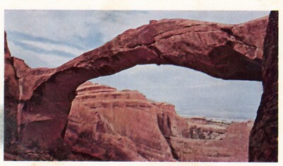 Landscape Arch, Arches National Monument, Moab, Utah, 1969 --POSTCARD ...
