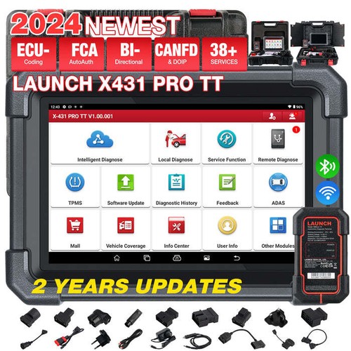LAUNCH X431 PRO TT Full System Diagnostic Scanner Tool Bidirectional ...