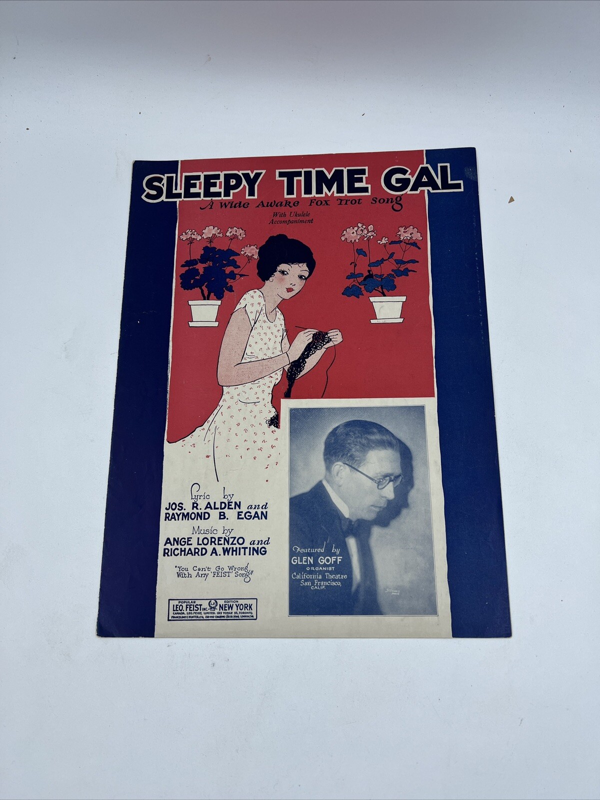 Sleepy Time Gal Antique 1925 Sheet Music | eBay