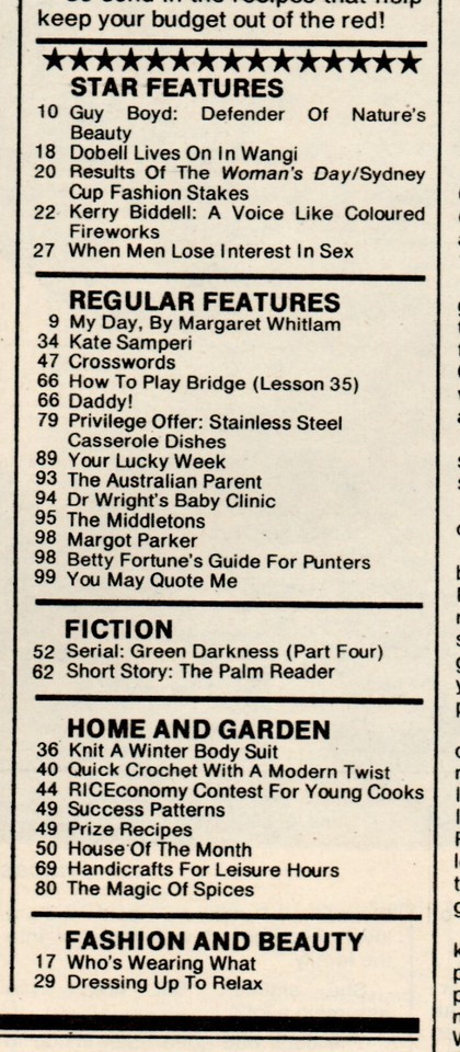 Woman's Day with Woman - May 29, 1973 - Princess Anne, William Dobell ...