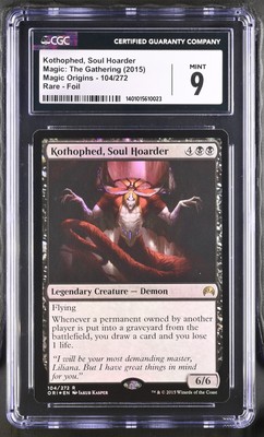 KOTHOPHED, SOUL HOARDER Magic Origins Foil Rare CGC 9 MTG EDH ...