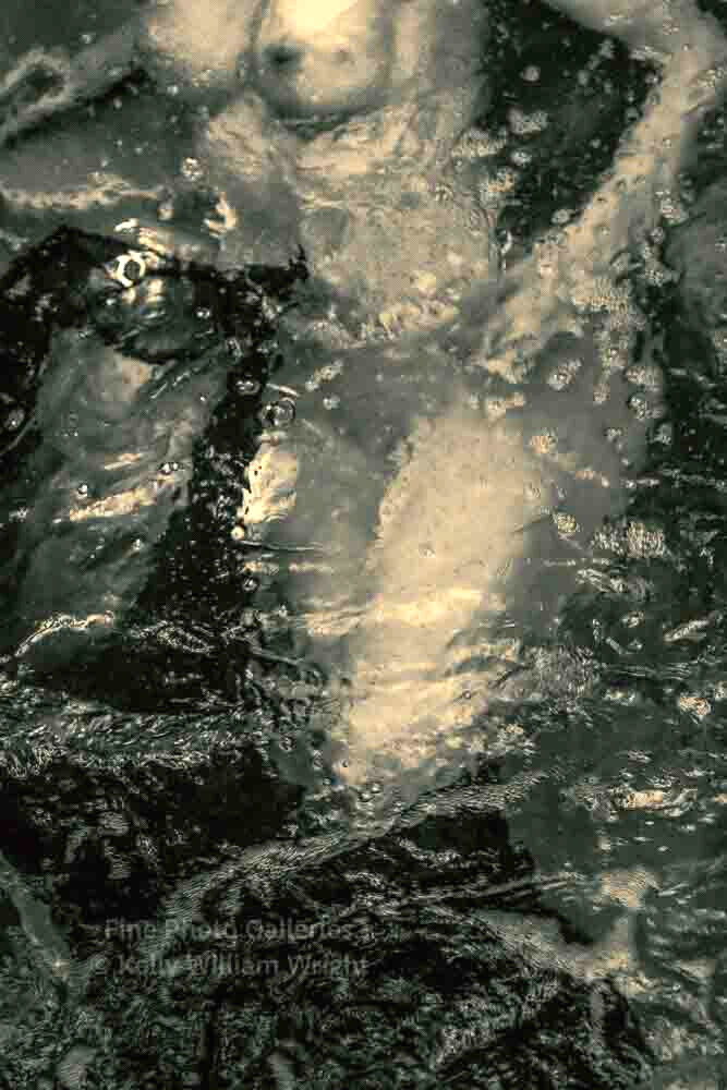 KELLY WILLIAM WRIGHT Floating Female Nude Original SEA GHOST Surreal Photo 8x11 | eBay