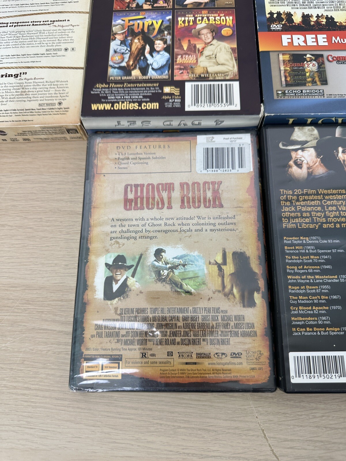 HUGE Western Movie & TV Series DVD Lot 1 John Wayne, Clint Eastwood, Roy Rogers | eBay