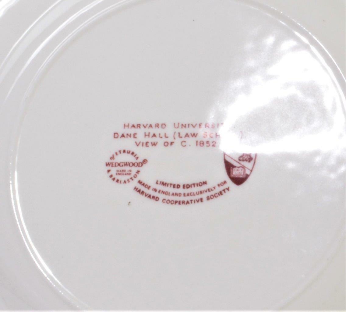 WEDGWOOD Pink HARVARD UNIVERSITY Dane Hall (Law School) View c1852 ...