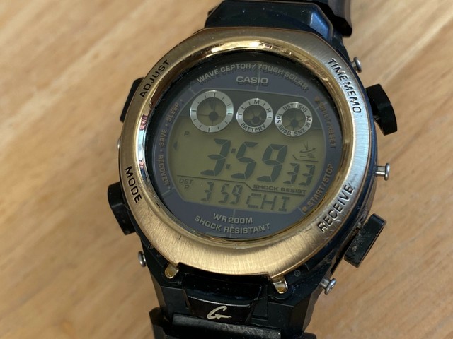 Casio Mens G Shock 2688 Gw-330a Black Chronograph Digital Watch for ...