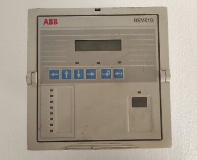 ABB REM610 MOTOR PROTECTION RELAY | eBay