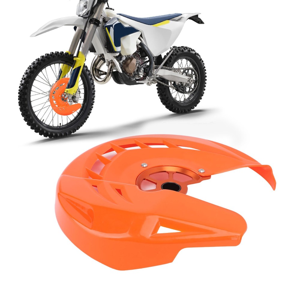 Hot Car Orange Front Brake Disc Guard Cover Protector 22mm Shaft ...
