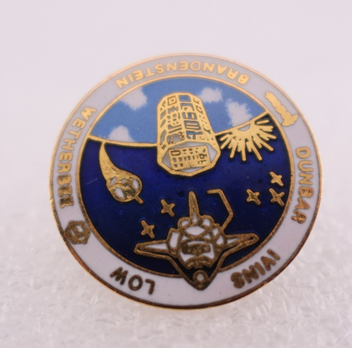NASA Shuttle Mission Pin Vivian Etheridge DunBar Satellite ...