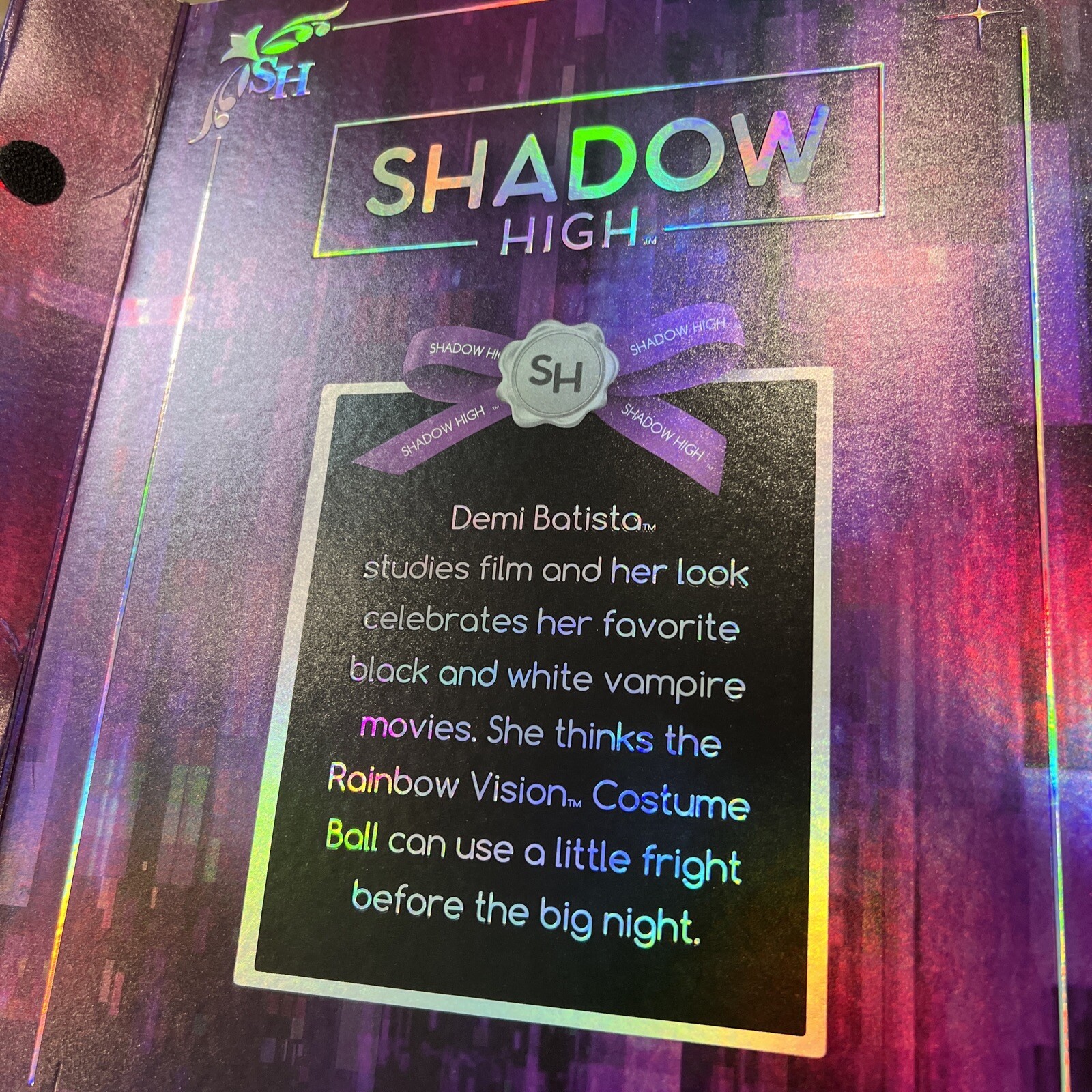 Shadow High Rainbow Vision Costume Ball "Demi Batista" Special Edition ...