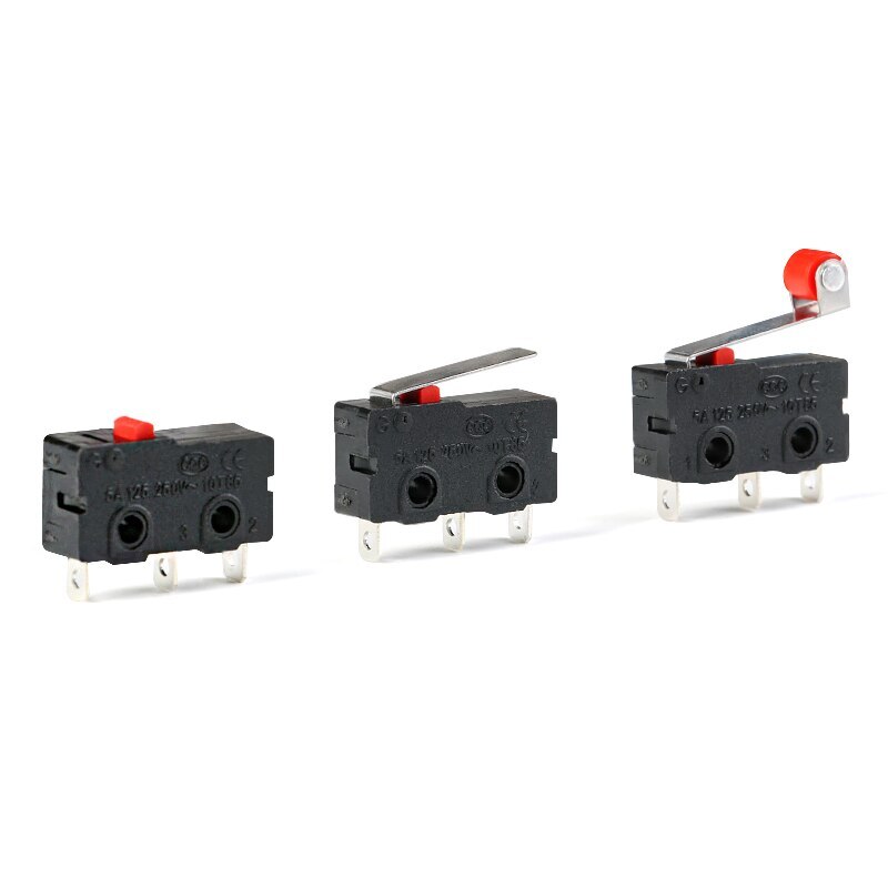 28x16x10mm Micro Switch AC 380V 15A Hinge Lever Type SPDT Snap Action ...