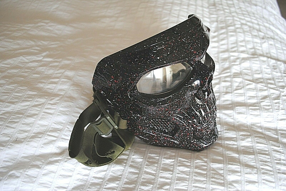 Custom Painted Paintball Masks