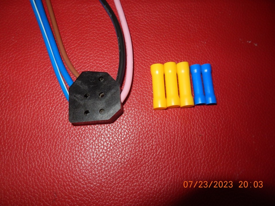 80s GM Power Window Switch Wire Plug Connector Pigtail C10 K5 Cutlass ...