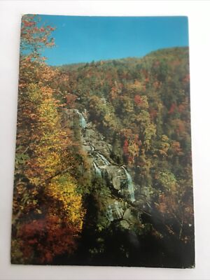Whitewater Falls Near State Line South, North Carolina Postcard | eBay