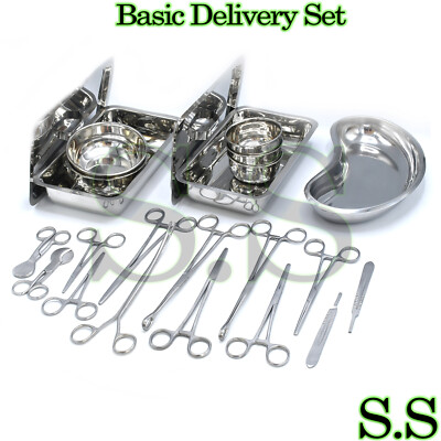 BASIC Delivery set Surgical Intsruments new brand DS-972 | eBay
