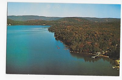 Spofford Lake NH Aerial View Rte 9 New Hampshire Vintage Postcard | eBay