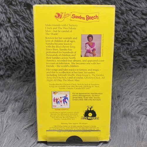 Sandra Beech: The Pretend Box VHS Tape 1986 A Golden Book Video Kids ...