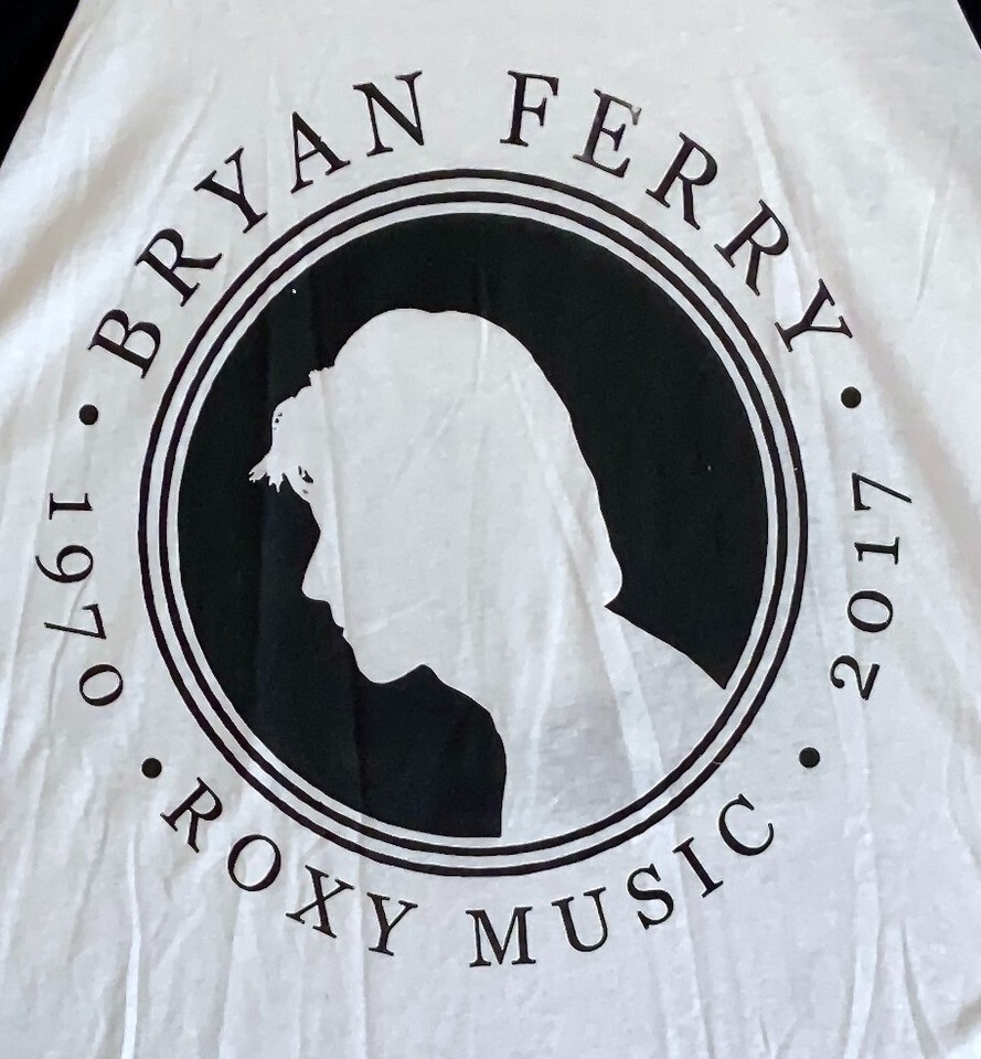 Bryan Ferry T Shirt Roxy Music T Shirt Rock T Shirt Mens Small Concert ...