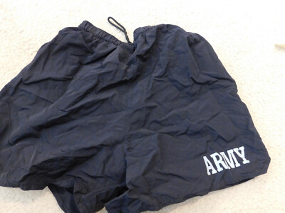 US ARMY IPFU BLACK SHORTS PT TRUNKS SIZE SMALL | eBay