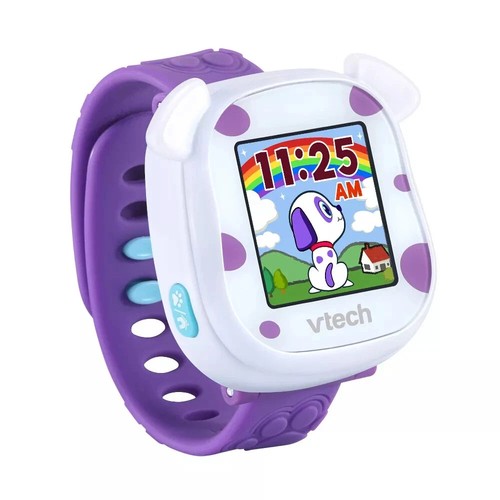 VTech Kids Smartwatch Touchscreen Virtual Pet Games Purple My First Kid ...