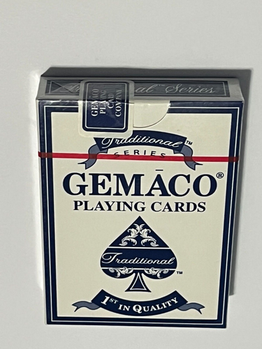 Gemaco Playing Card Deck Casino-Pro Regular Faces Traditional Series ...