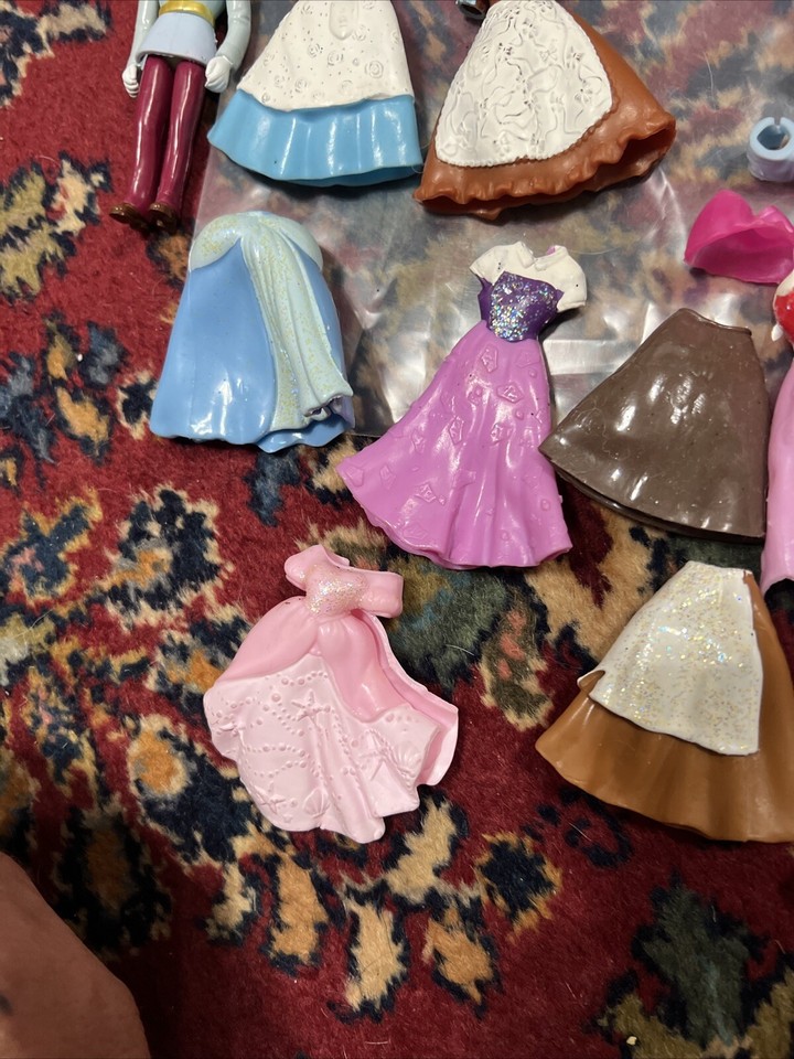 Disney Princess Magic Clip on Dresses & More, Lot of 30+ Princess ...