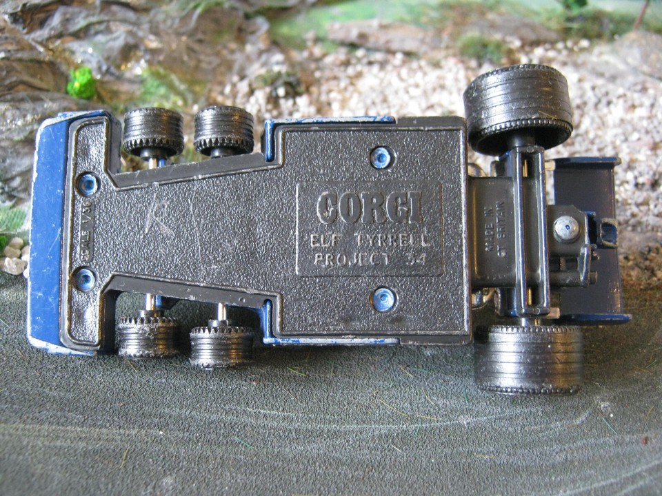 CORGI Toys ELF-TYRRELL PROJECT 34 FORMULA 1 F1 1/36 Scale 1977 Six ...