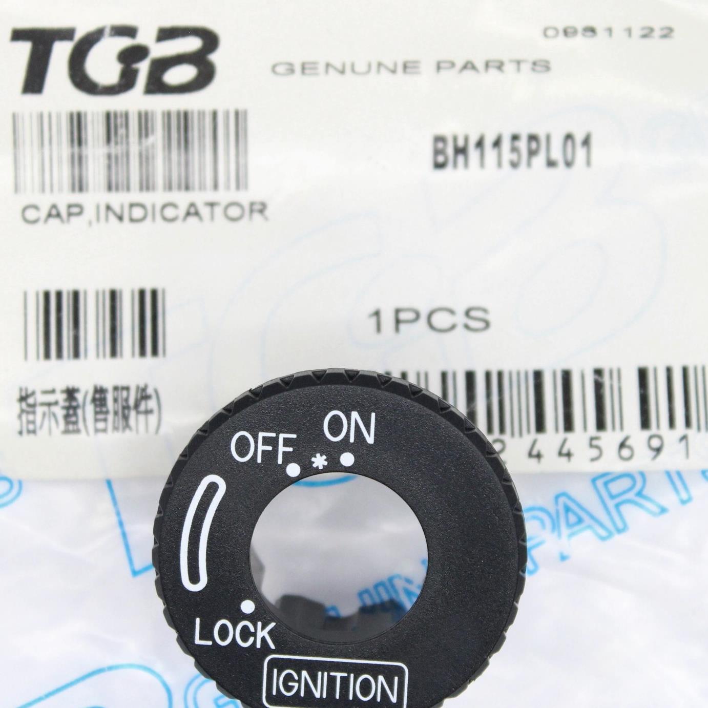 TGB 101s Key West Scooter Ignition Cap OEM BH115PL01 for sale online | eBay