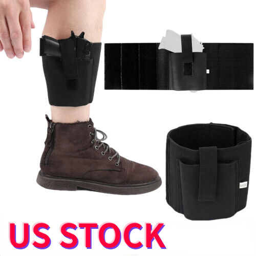 Tactical Concealed Ankle Drop Leg Holster Leg gun Holder for Pistol ...