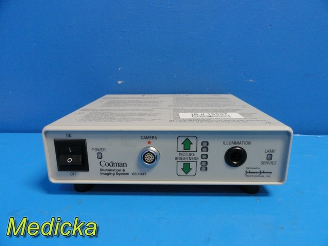 CODMAN ILLUMINATION AND IMAGING SYSTEM 83-1337 (PARTS) for sale online ...