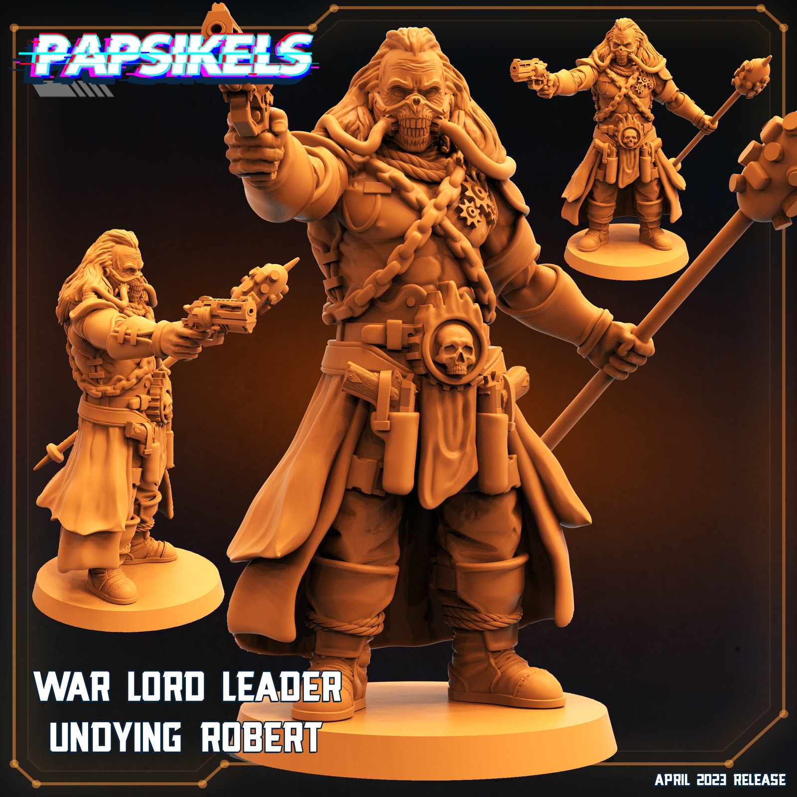 War Lord Leader Undying Robert | DnD Miniatures | Tabletop Gaming ...