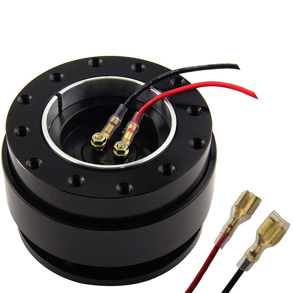 Universal Car Steering Wheel Quick Release Hub Adapter Snap Off Boss ...