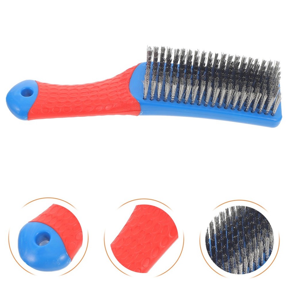 Steel Brush Rust Removal Brushes for Cleaning Metal Wire Stainless ...