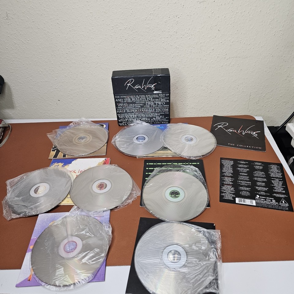 Roger Waters ' The Album Collection' 7CDs & 1 DVD Classic Rock ...