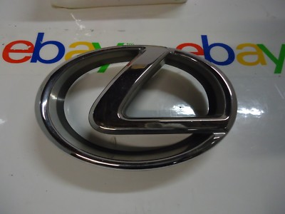 OEM L LEXUS GRILLE EMBLEM BADGE CHROME LEXUS GRILL TRIM | eBay