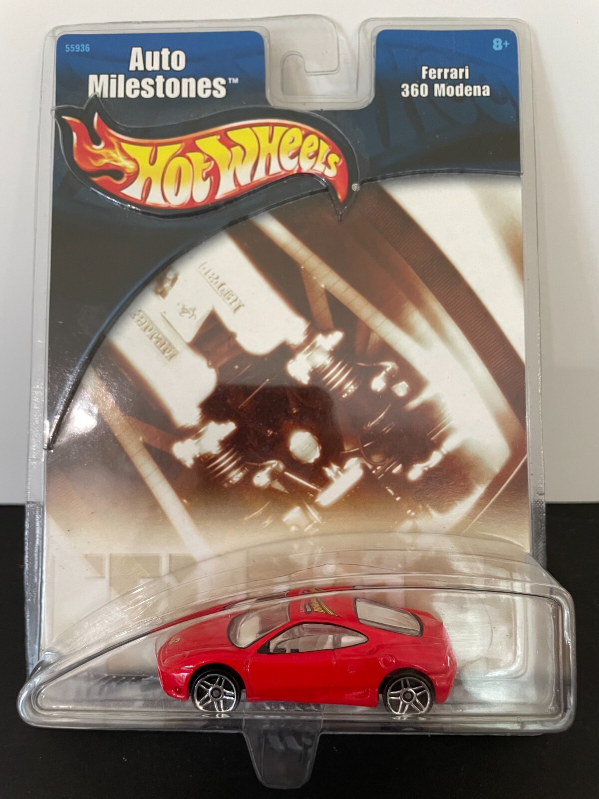 HOT WHEELS FERRARI 360 MODENA AUTO MILESTONES SERIES RED 2002 SEALED | eBay