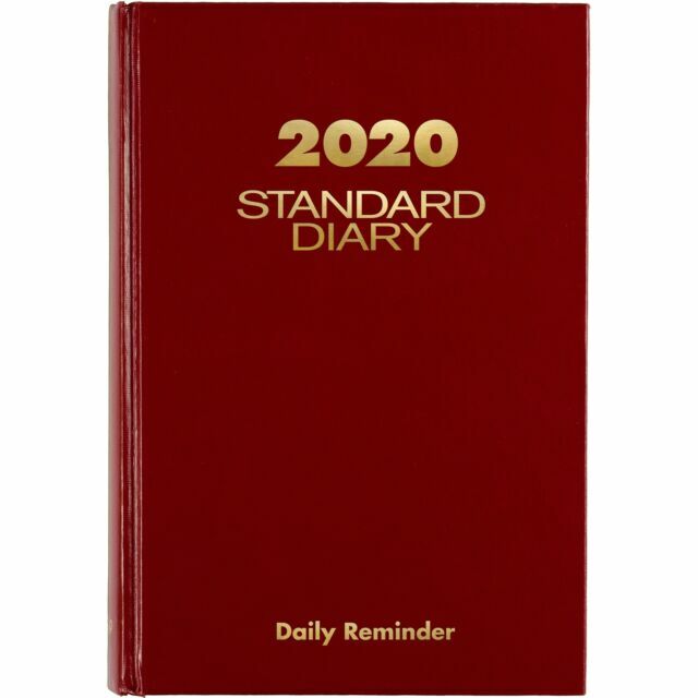 AT-A-GLANCE 2020 Standard Diary Daily - Red for sale online | eBay